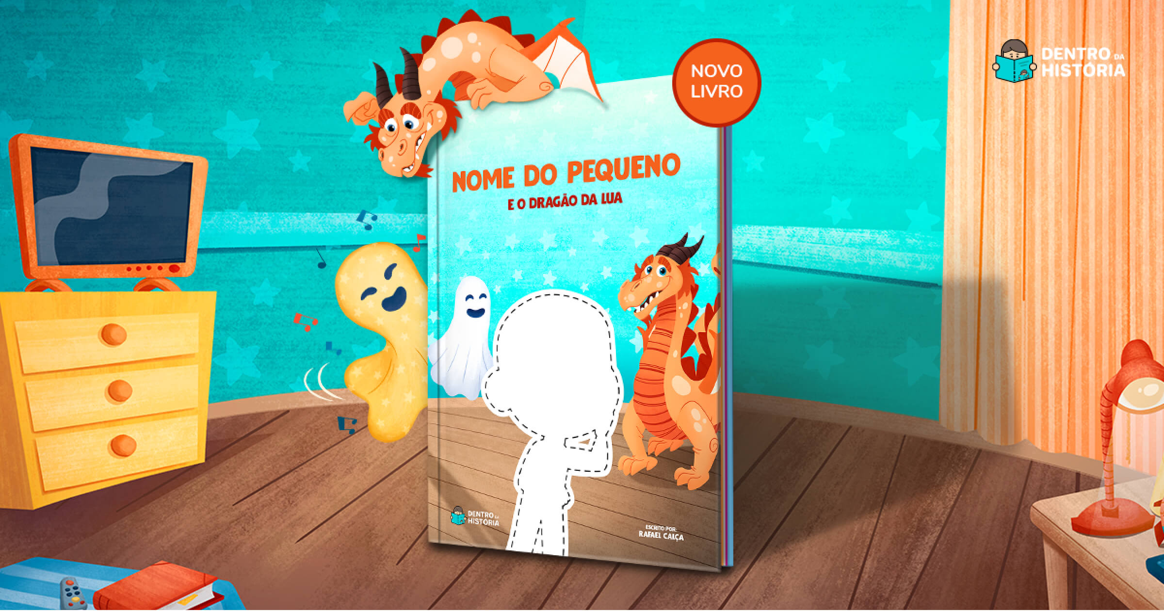 O Dragão da Lua | Livro Personalizado