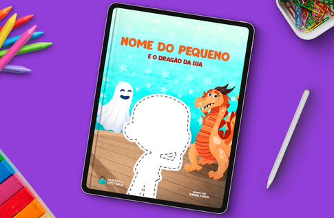 O Dragão da Lua | Livro Personalizado